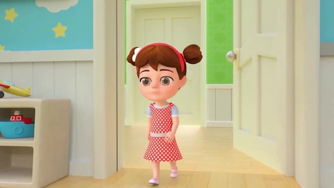 Fix 3d animation bugs,3d kids story,cartoon music,product animation,3d ...