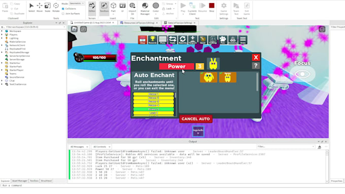 Create any simple or complex system for your roblox game by Moemobbin ...
