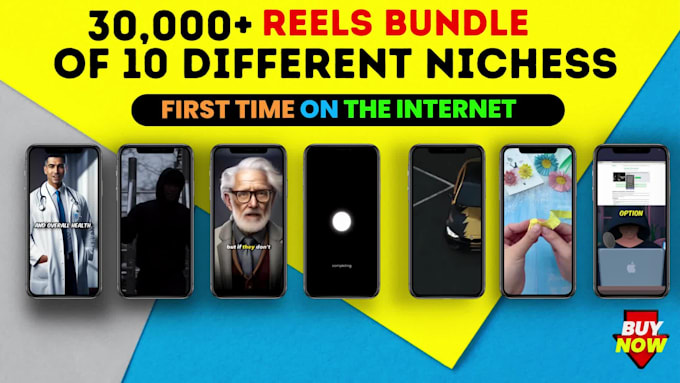 Provide reel bundle of more than 10 different niches by Raviprakash1 ...