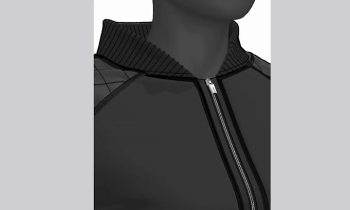 Realistic unisex 3d clothing animation 3d fashion 3d garment second ...