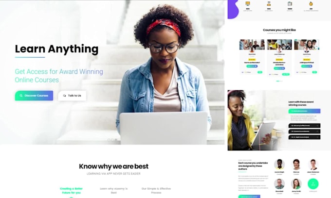 Build professional wordpress lms website with learndash tutor lms pro masters by Micheal_stain ...