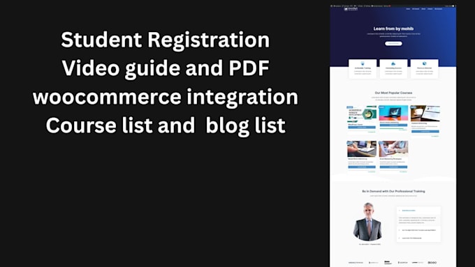 Create online course website tutor lms pro by Mohibullah_99 | Fiverr