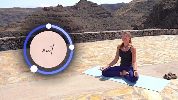 Make a professional guided breathwork video with fresh breathing ...