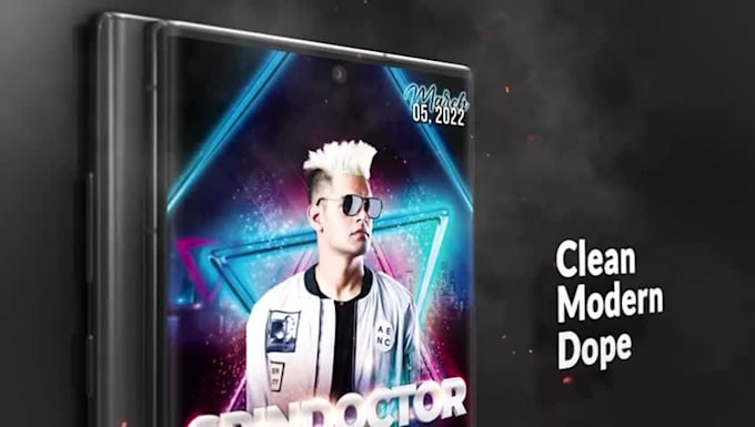 Design motion flyer club, party, dj, concert and event flyer by ...