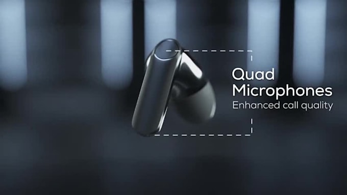 Create 3d earbud design and animation, 3d earbud design and headset ...
