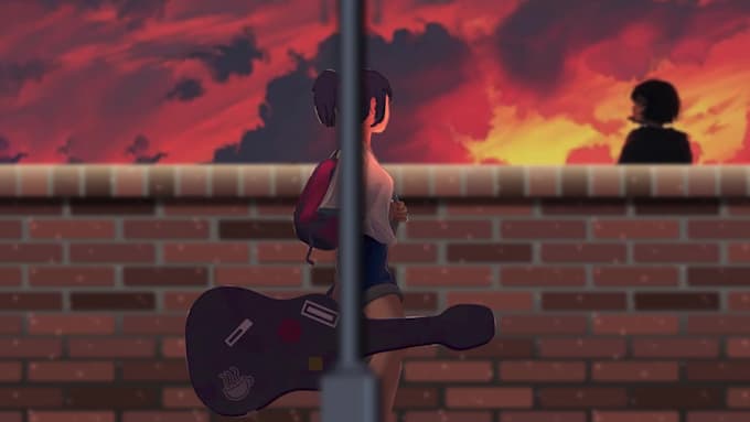 Create lofi animated and loop animation gif for your music by Waveplus ...