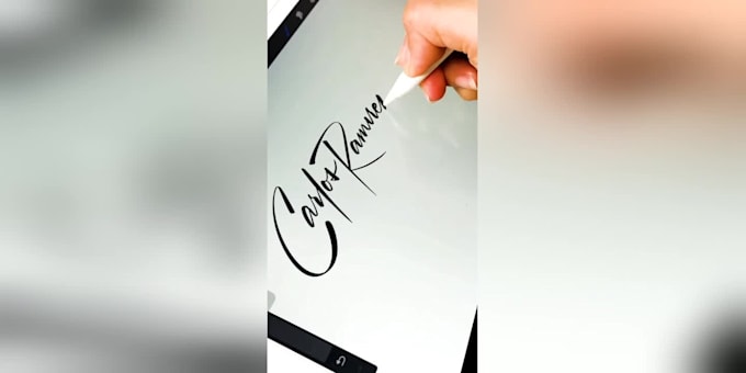 Design unique handwritten autograph and artistic signature logo by ...