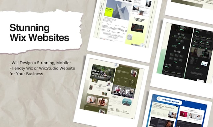 Design and develop a professional wix or wix studio website by ...