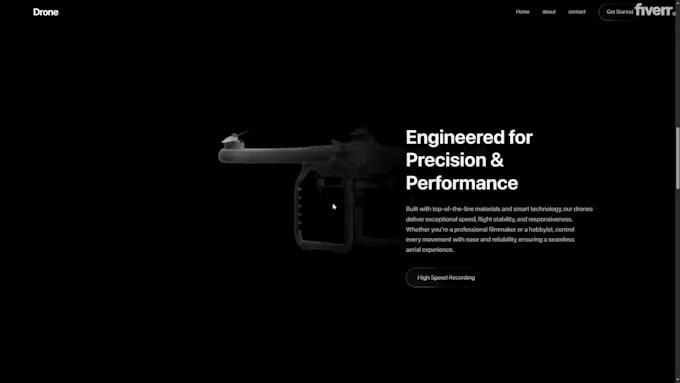 Animated 3d webflow website 3d spline animation 3js 3d webflow website ...