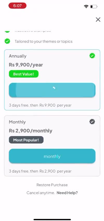 Add in app purchase, revenuecat subscription in swift,flutter, react ... Add in app purchase, revenuecat subscription in swift,flutter, react ...