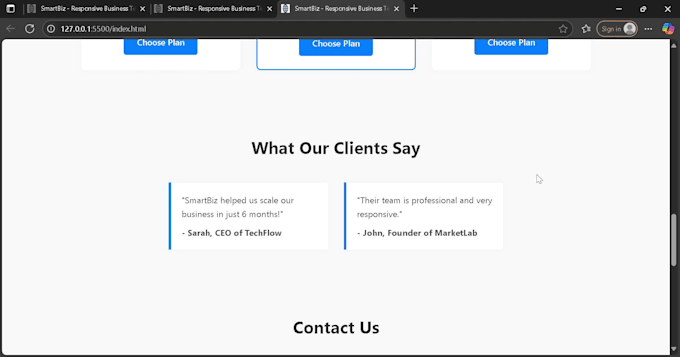 Responsive websites using html css and javascript by Juborajratul | Fiverr
