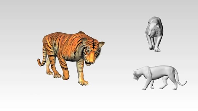 Be your 3d animal model artist, animal model, 3d animal animation, pet ...