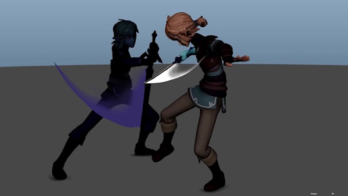 Create 3d game character 3d game model 3d game assets 3d animation for game by Jikky_pro | Fiverr