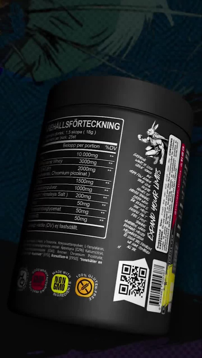 3d supplement animation, 3d food animation and food nutrition by ...