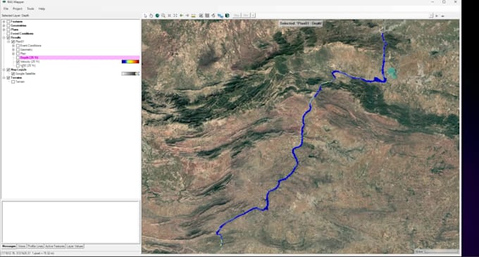 Provide expert hec ras 1d and 2d modeling by Sasaag | Fiverr