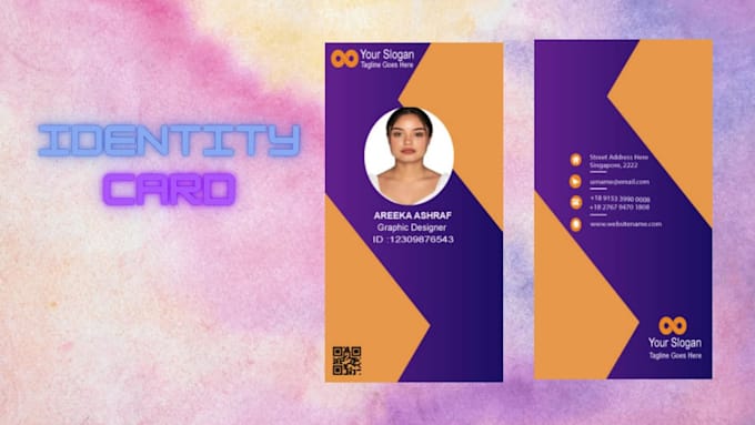 Design unique name card and visiting cards for you in one hour by ...