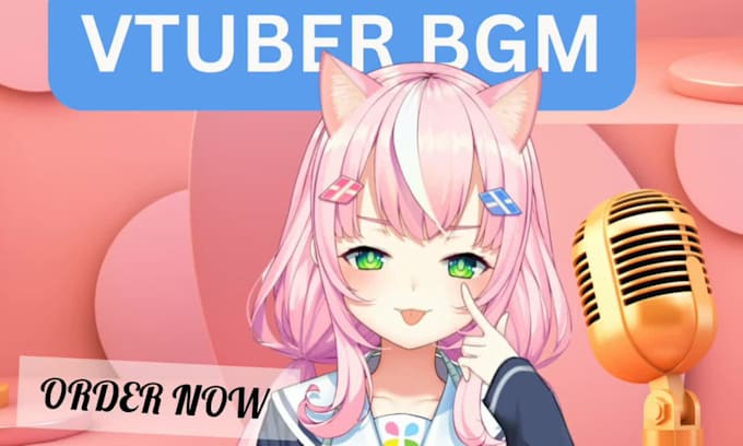 Make cute kawaii music bgm or edm for vtuber youtube streams intro by Coder_opems | Fiverr