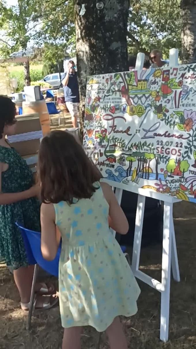 Create a customized doodle for you or your event by Clemencepowney | Fiverr