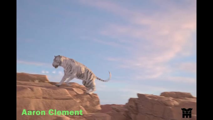 Render cgi 3d animal animation, 3d animal design, 3d character rigging ...