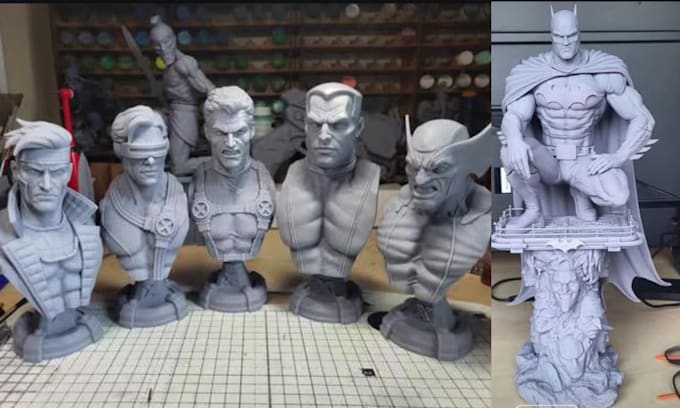 Model, 3d print and handpaint your figures miniatures using resin in ...