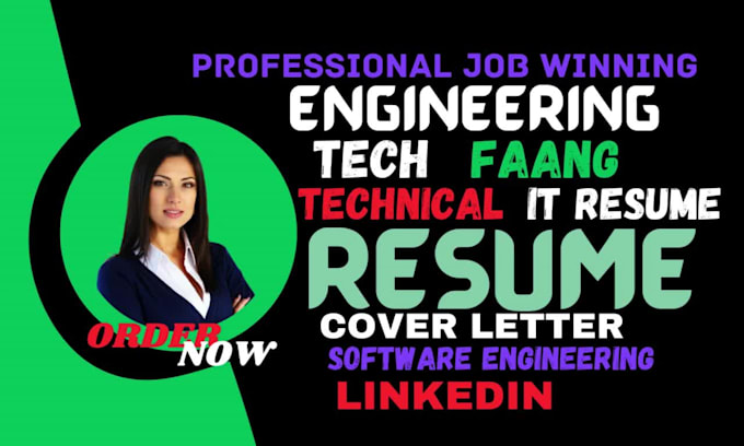 Craft engineering resume, it resume, tech, faang, technical and cybersecurity by Sophiebellanor ...