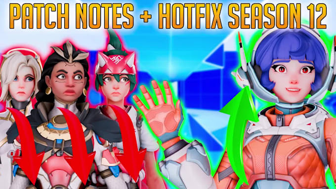 Create a custom overwatch 2 thumbnails for youtube by Bluberry96 | Fiverr