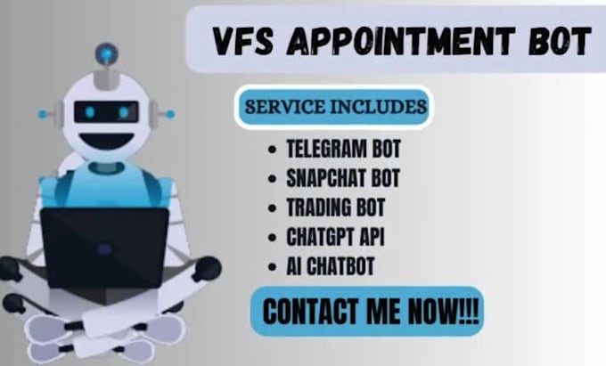 Build a vfs appointment bot, tls bls booking bot, and online booking system by Joseph_isreal12 ...