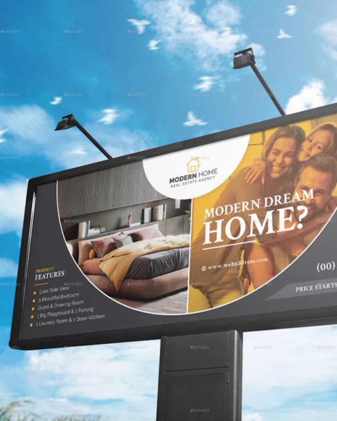 Design billboard design, yard sign, printable signage design by ...