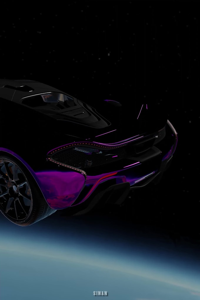 Blender 3d space car edit by Isinang | Fiverr