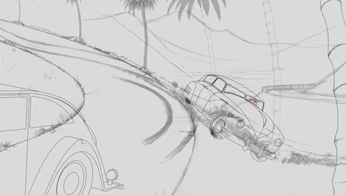 2d traditional animation 2d lineart anime style tvpaint infinite loop ...