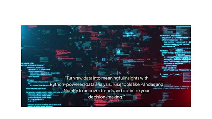 Develop custom python programming for web automation and ml by Hammad ...