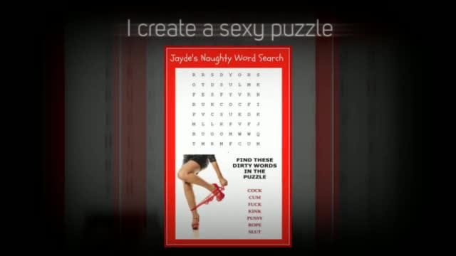Create A Custom Sexy Word Puzzle By Jaydepenny Fiverr