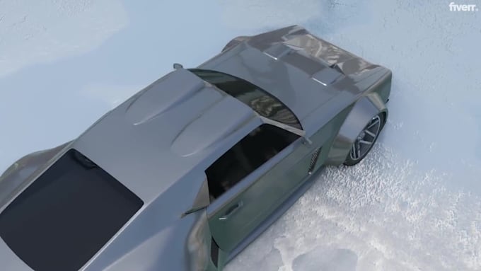 Create 3d car animation, 3d car modeling rigging, 3d printing rendering ...