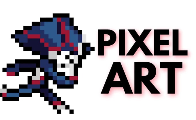 Create 8x8, 16x16, 32x32 bit pixel game art, 2d pixel animation, 2d ...