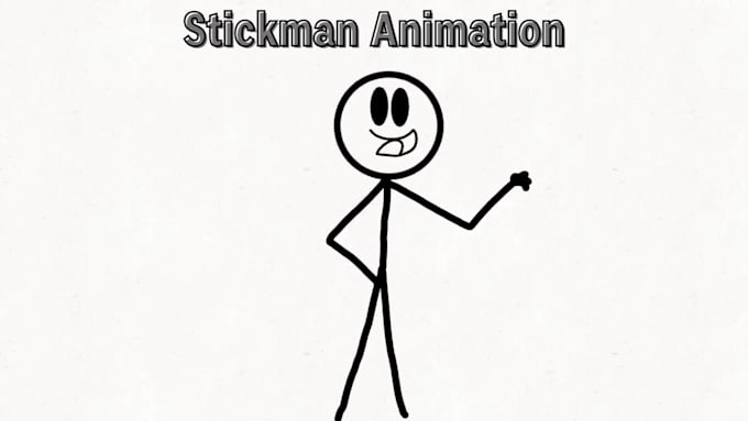 Draw stickman animation stick figure stickman figure character ...