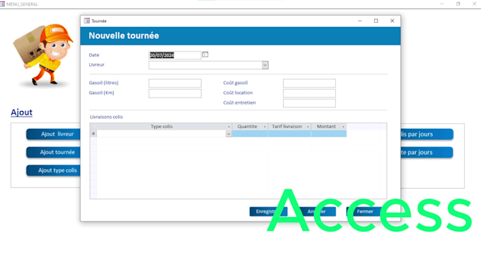 Design microsoft access database applications by Webwork9090 | Fiverr