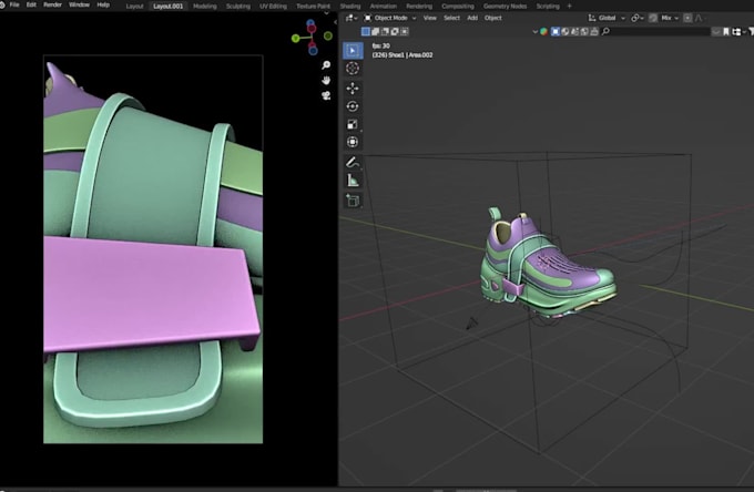 3d shoe design, 3d shoe animation, shoe rendering, shoe model footwear ...