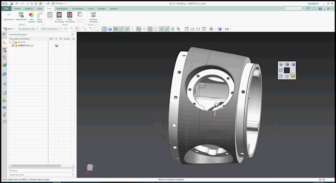 Nx cad, 3d model, desing by Rakeshchavda | Fiverr