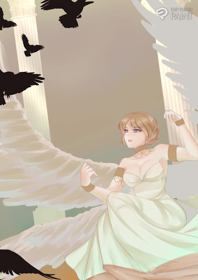 Draw your characters with beautiful anime style by Hamuhamu | Fiverr