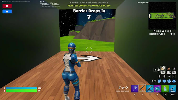 Build you a fortnite 1v1 4v4 zonewars map with uefn by Bigminifridge ...