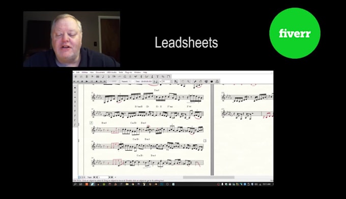 Create sheet music of your composition or song by Dcmusicstudio | Fiverr