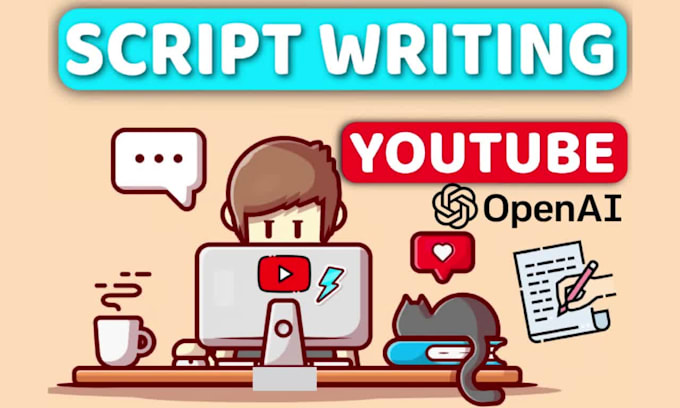 Write a professional youtube video script using openai chat gpt by Esmalsouba | Fiverr