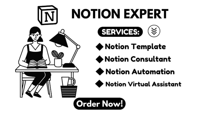 Notion Virtual Assistant Notion Template Expert Notion Workflow 3607