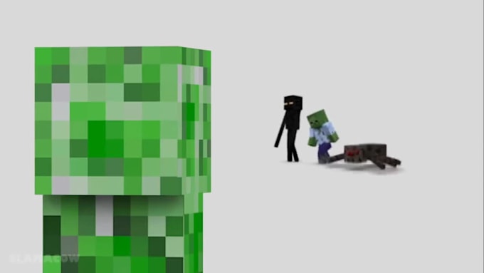 Do high quality 3d minecraft animation with your skin or character by ...