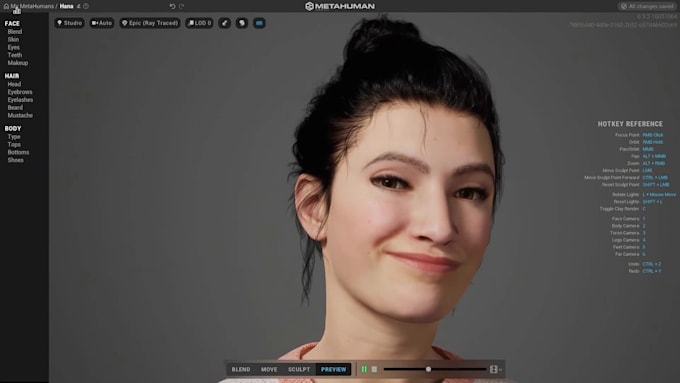 3d metahuman character, hyper realistic metahuman avatar 3d realistic ...