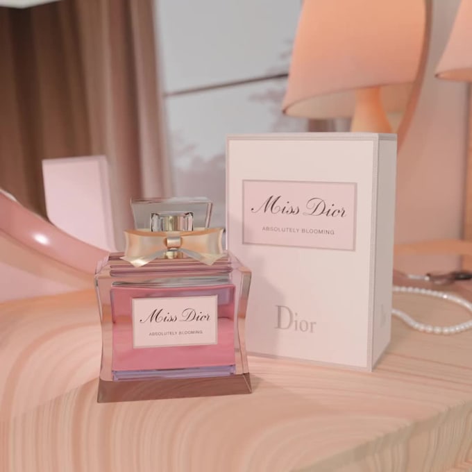 Create 3d perfume animation perfume bottle animation 3d product ...