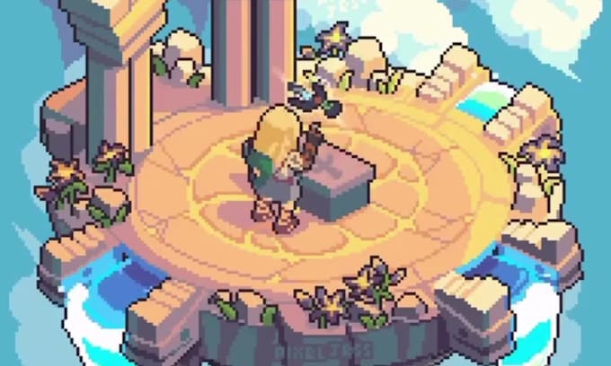 Create and animate pixel art characters, sprite sheet for your video ...