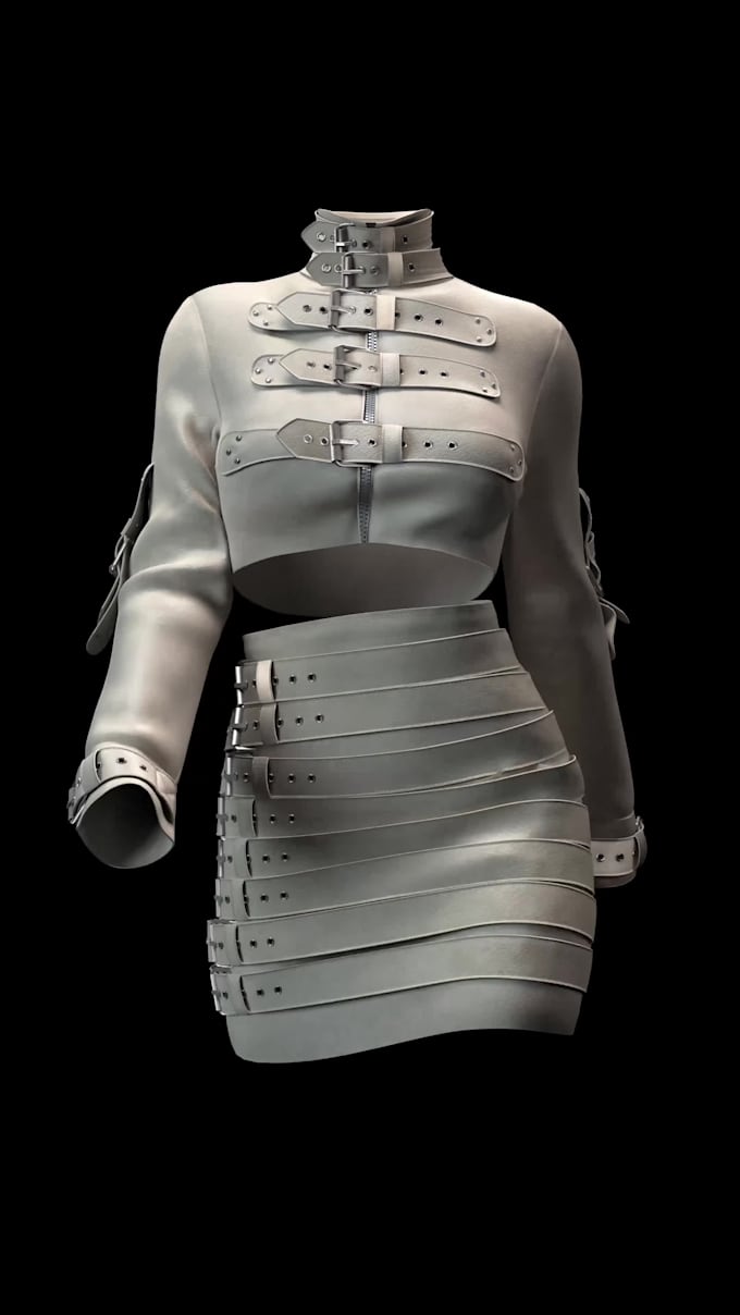 Do 3d fashion animation 3d design 3d clothing design fashion design 3d ...