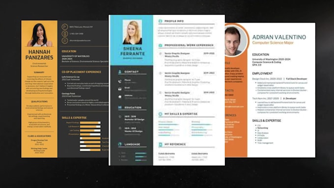 Generate a killer cv resume in infographic style by Kainatofficial1 ...