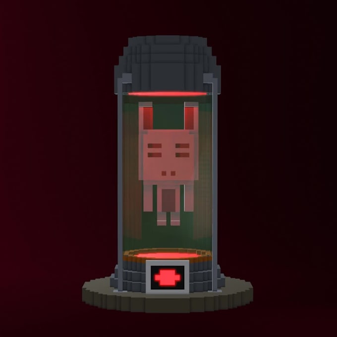 Make 3d voxel of your nft, sandbox avatars, characters by Dotdotlabs ...